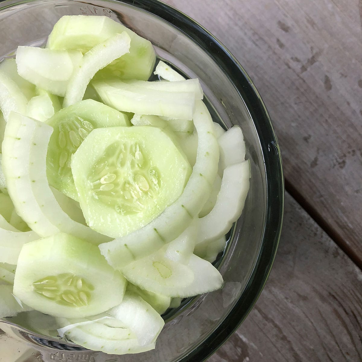 Champagne Cukes & Onions - Back Porch Bliss