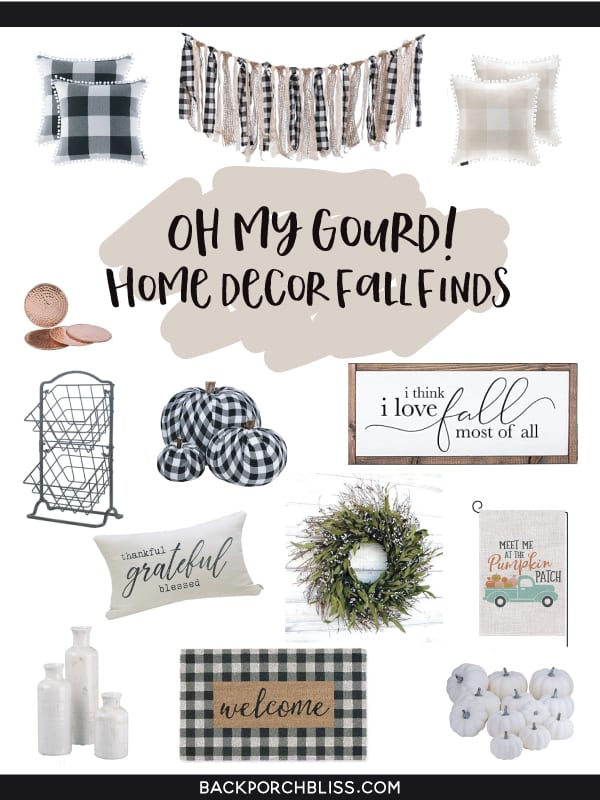 Oh My Gourd! 19 Favorite Fall Finds + How to Use Them - Back Porch Bliss